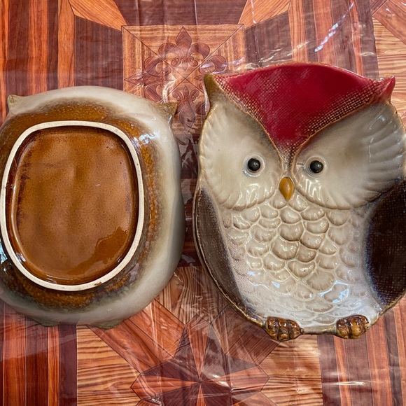 Dining | Vintage Ceramic Owl Bowl Set | Poshmark